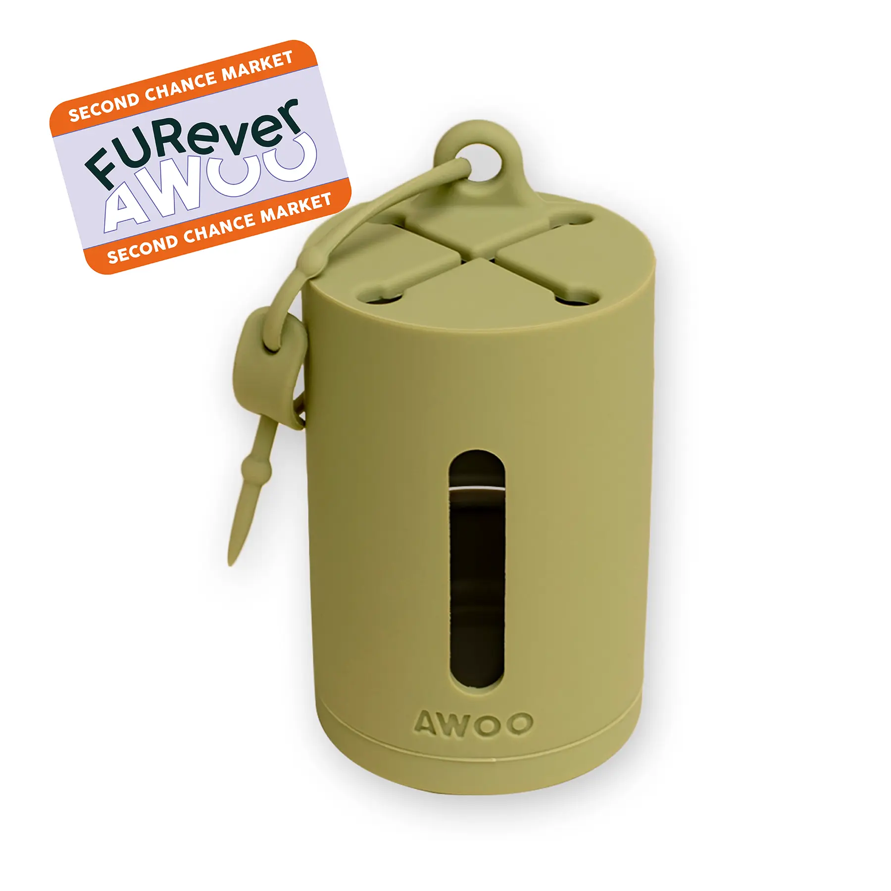 AwPoo Bag Holder: The silicone dangle-free waste bag holder for your dog – Awoo